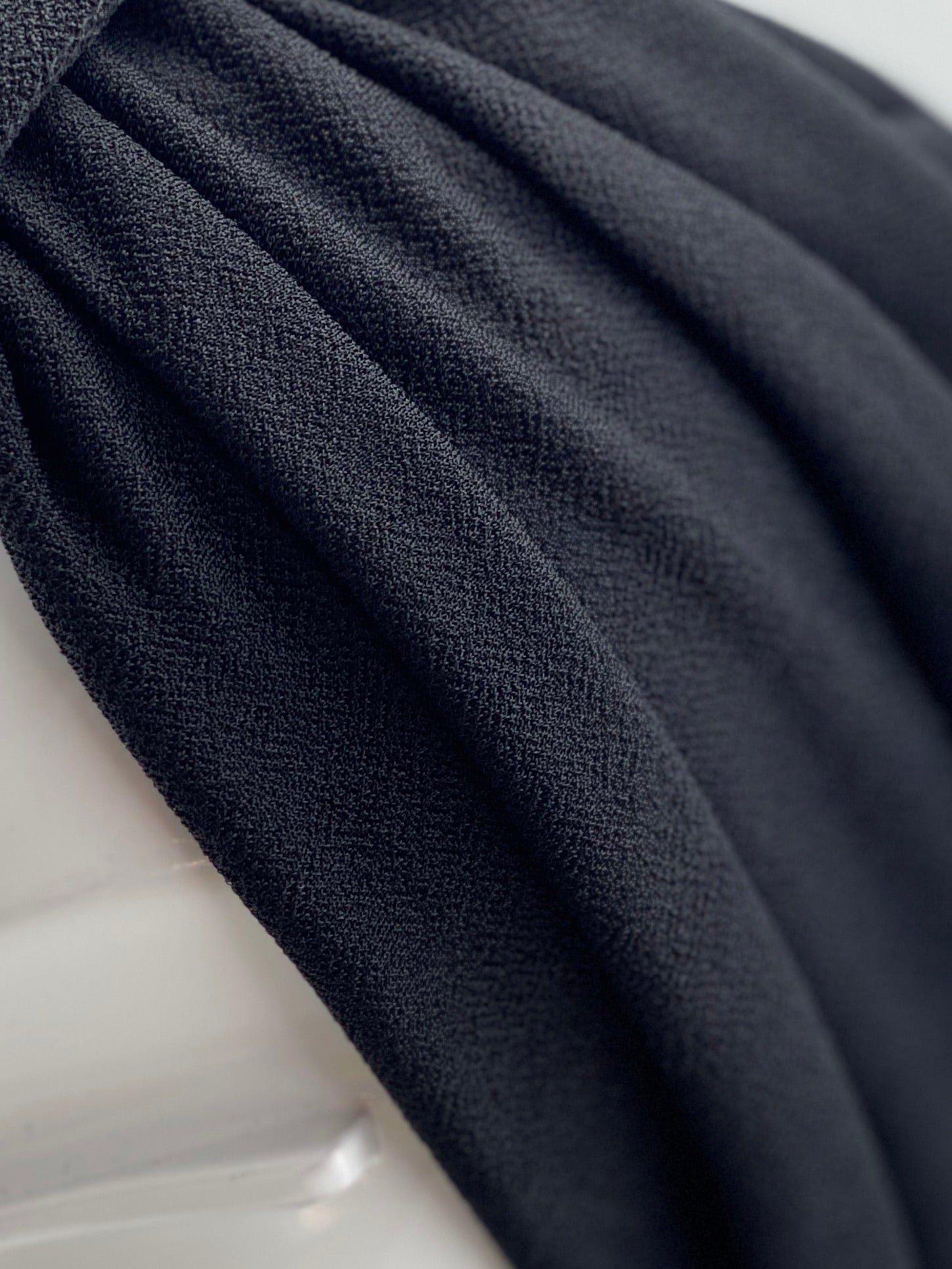 Turban Jersey - Black Plain – Turbansstuff