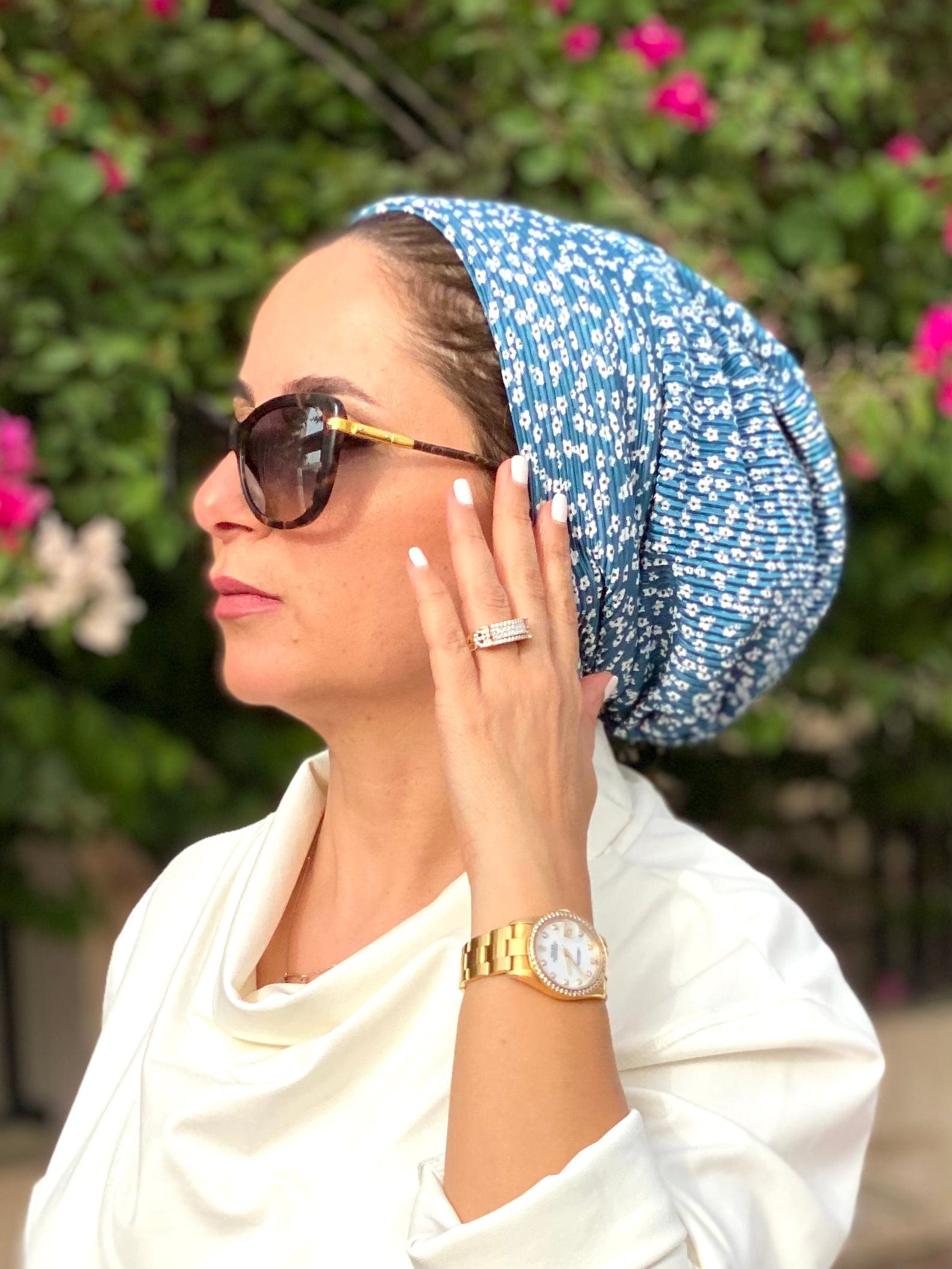 Beautiful Turban Cap | Beanie - Paisley Olive | Turbans Stuff ...