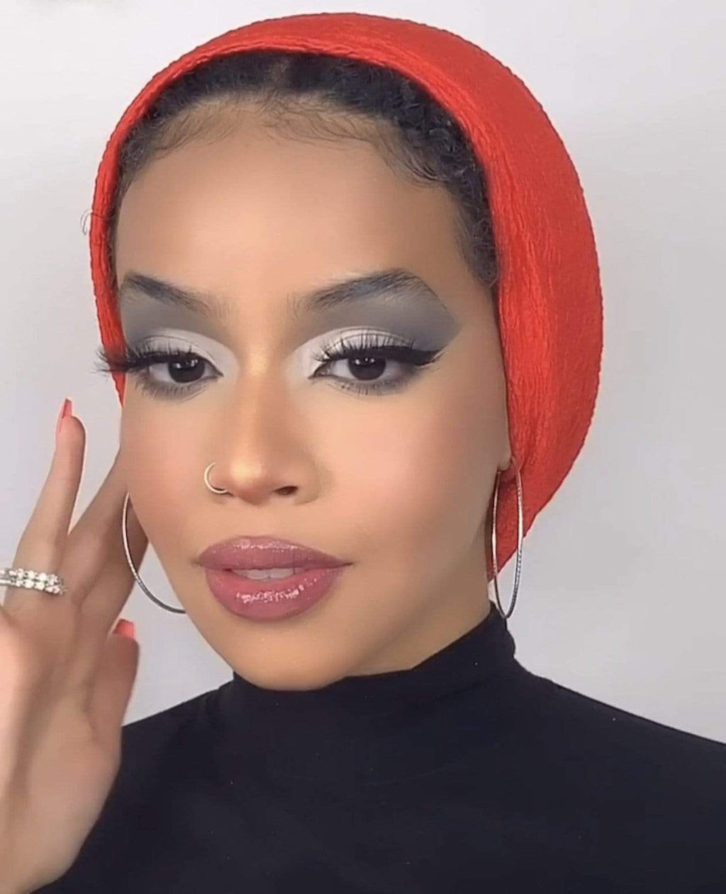 Red Pleated Beanie | Beanie Pleated - Red | Turbans Stuff – Turbansstuff