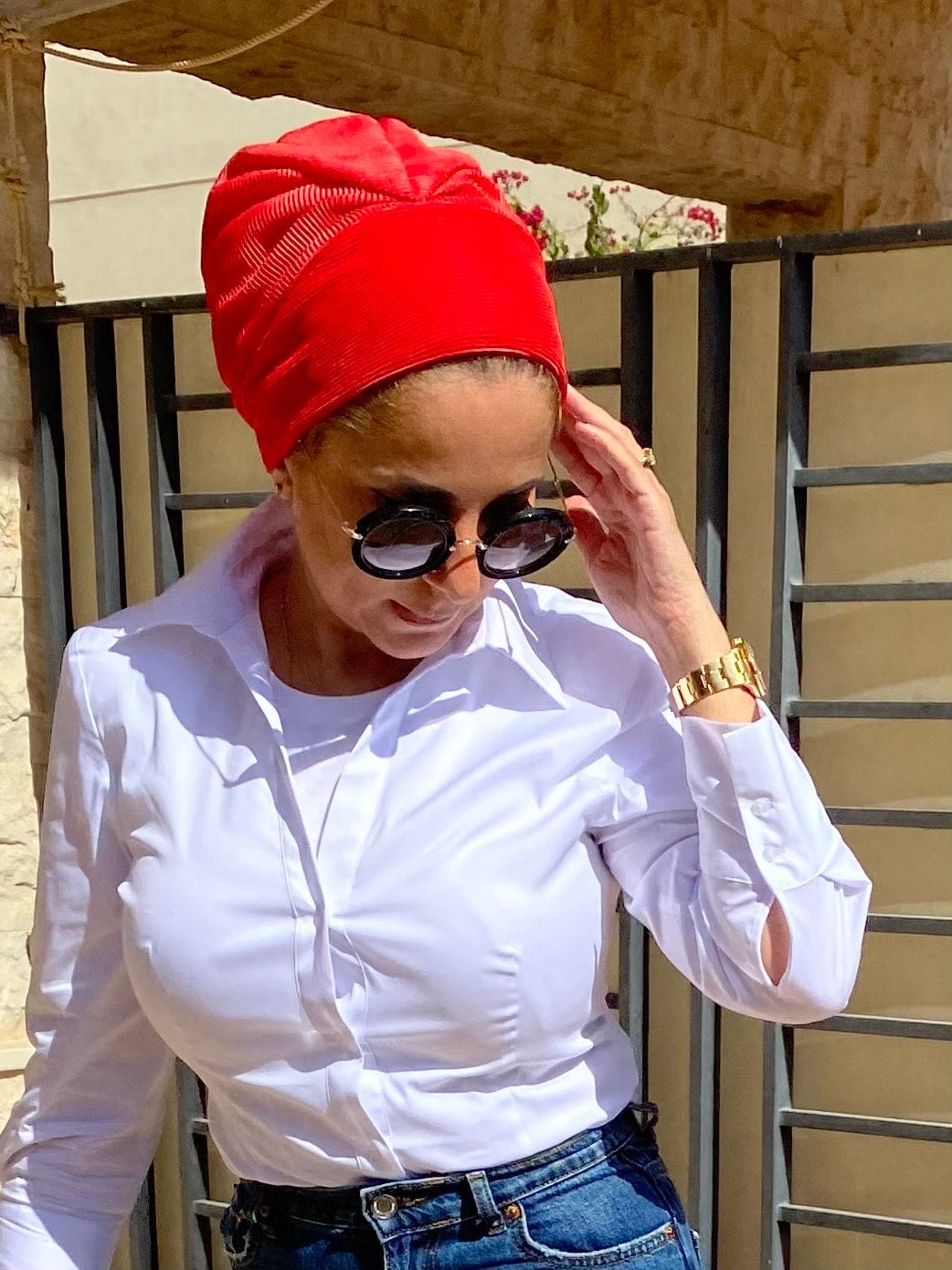 Red Pleated Beanie | Beanie Pleated - Red | Turbans Stuff – Turbansstuff