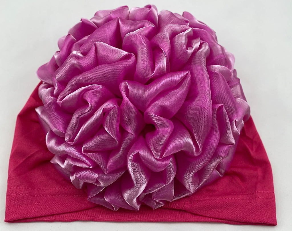 Volumizing Scrunchie Cap - Fuchsia – Turbansstuff