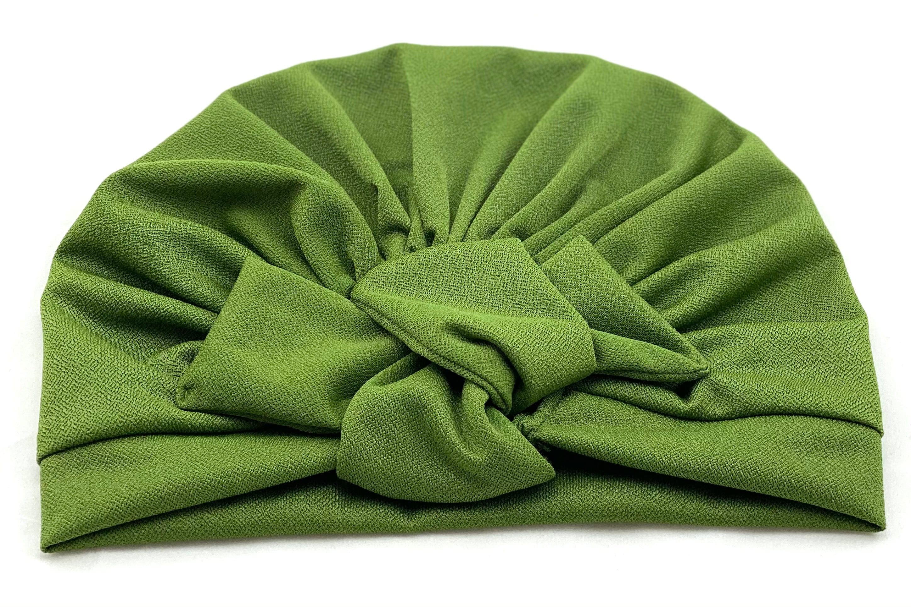 Soft Bow Turban | Turban Bow - Grass - Soft jersey | Turbans Stuff ...